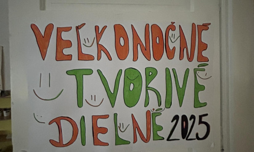Veľkonočné tvorivé dielne MŠ 2025 | Obec Štós